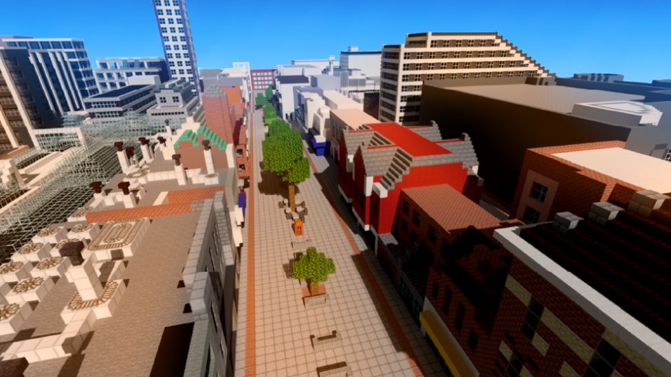 Students use Minecraft to design future of London...