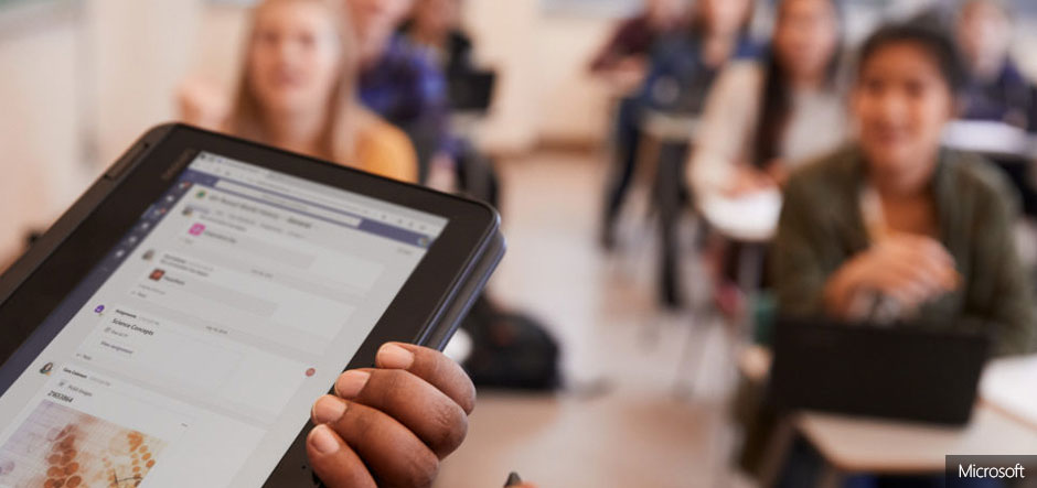 Microsoft is equipping teachers and students with the...