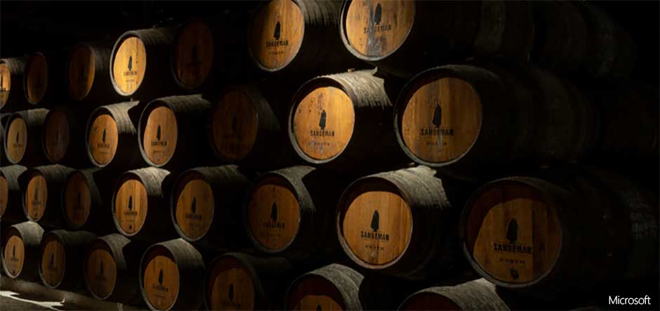 Wine producer improves collaboration with Microsoft...