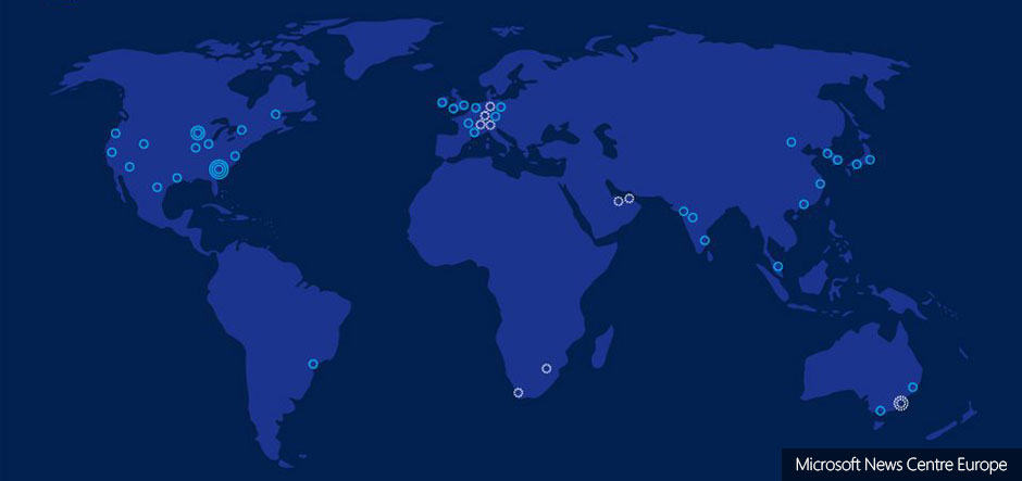 Microsoft to open new datacentres in Europe and the...