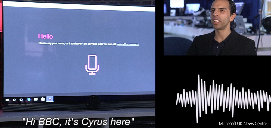 The BBC and Microsoft trial voice-controlled iPlayer