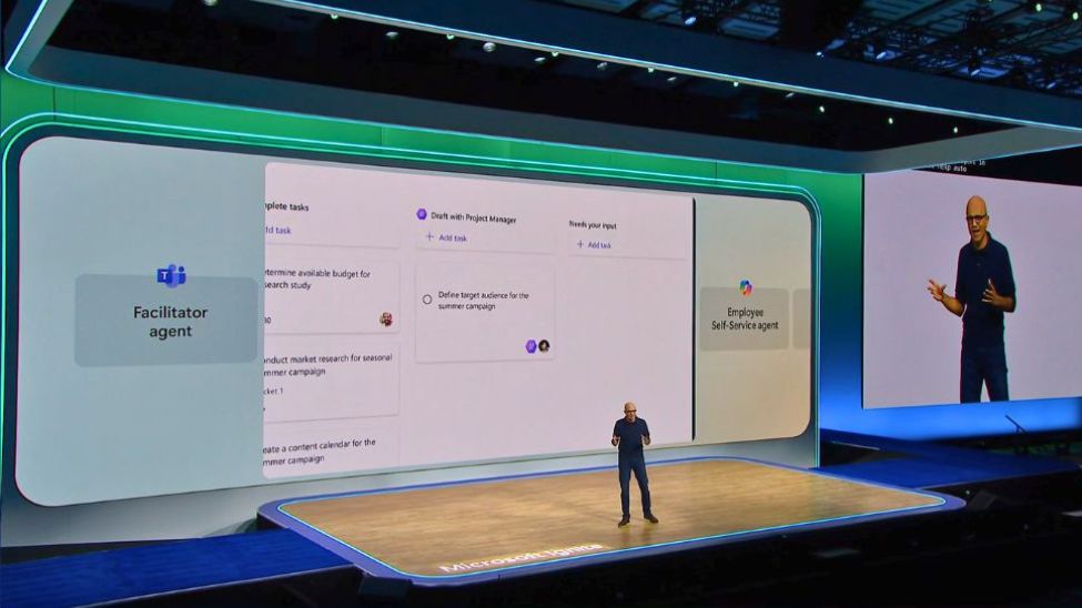 Microsoft Ignite: Satya Nadella discusses new Copilot...