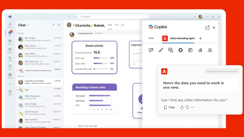 Adobe develops Adobe Marketing Agent for Microsoft 365...