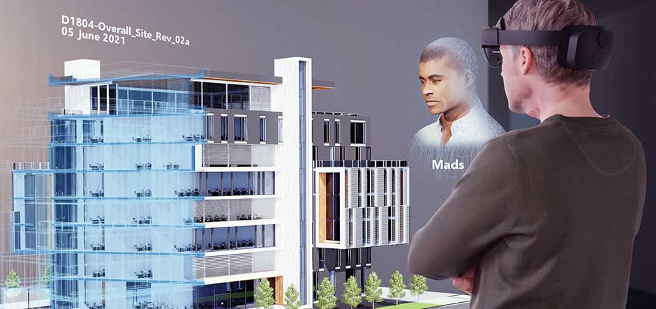 Mixed reality enables immersive collaboration for remote...