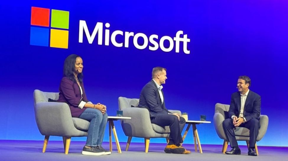 Microsoft executives explore AI transformation at...